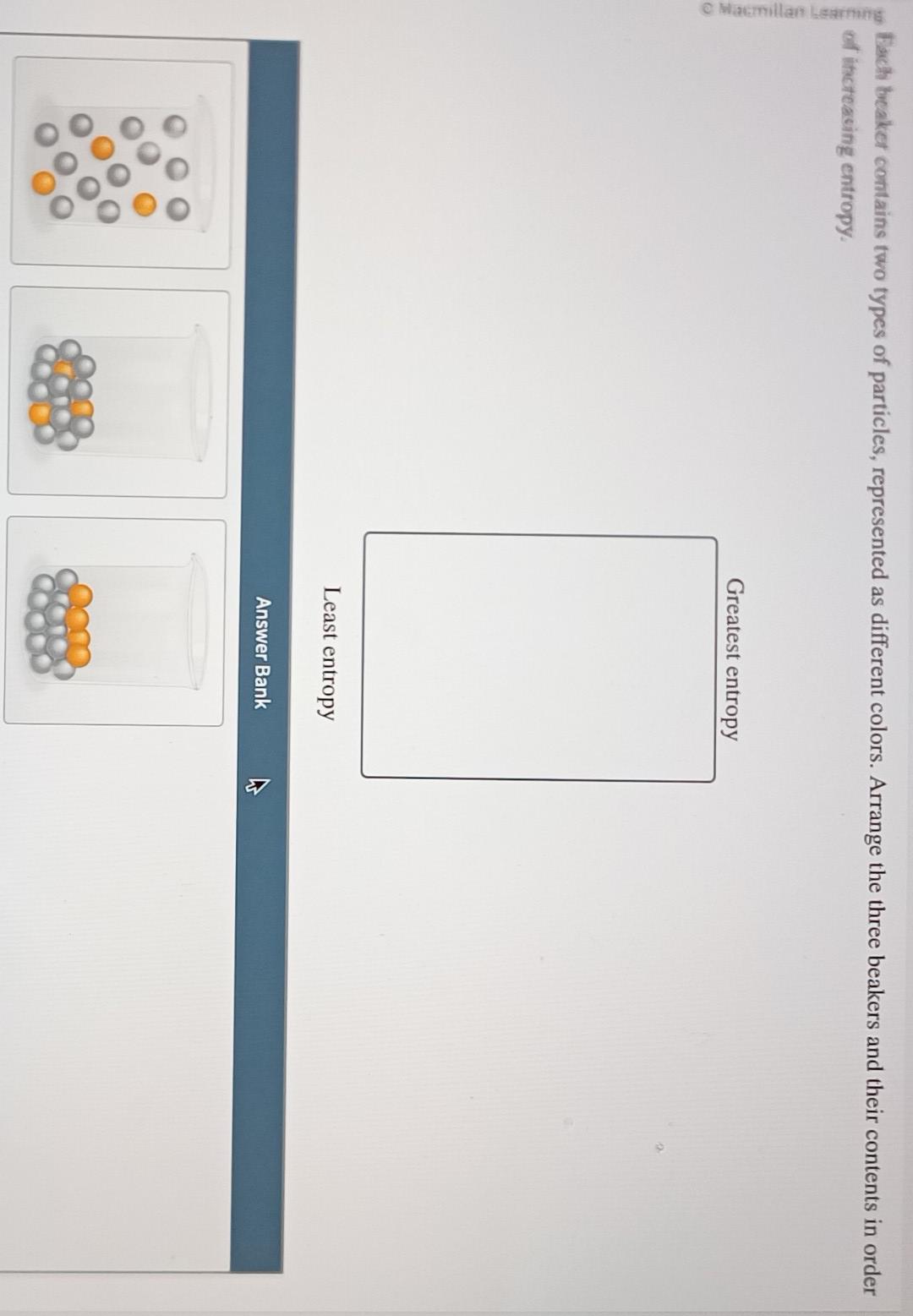 Solved Bach bcaker contains two types of particles, | Chegg.com