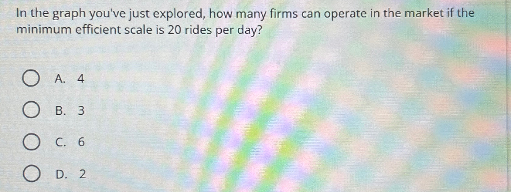 Solved In the graph you've just explored, how many firms can | Chegg.com