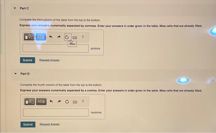 Solved Complete the following table:Complete the first | Chegg.com