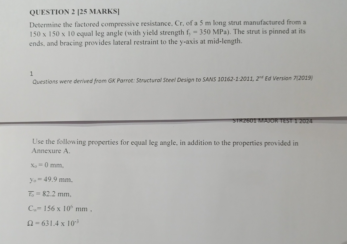 Solved QUESTION 2 [25 ﻿MARKS]Determine the factored | Chegg.com