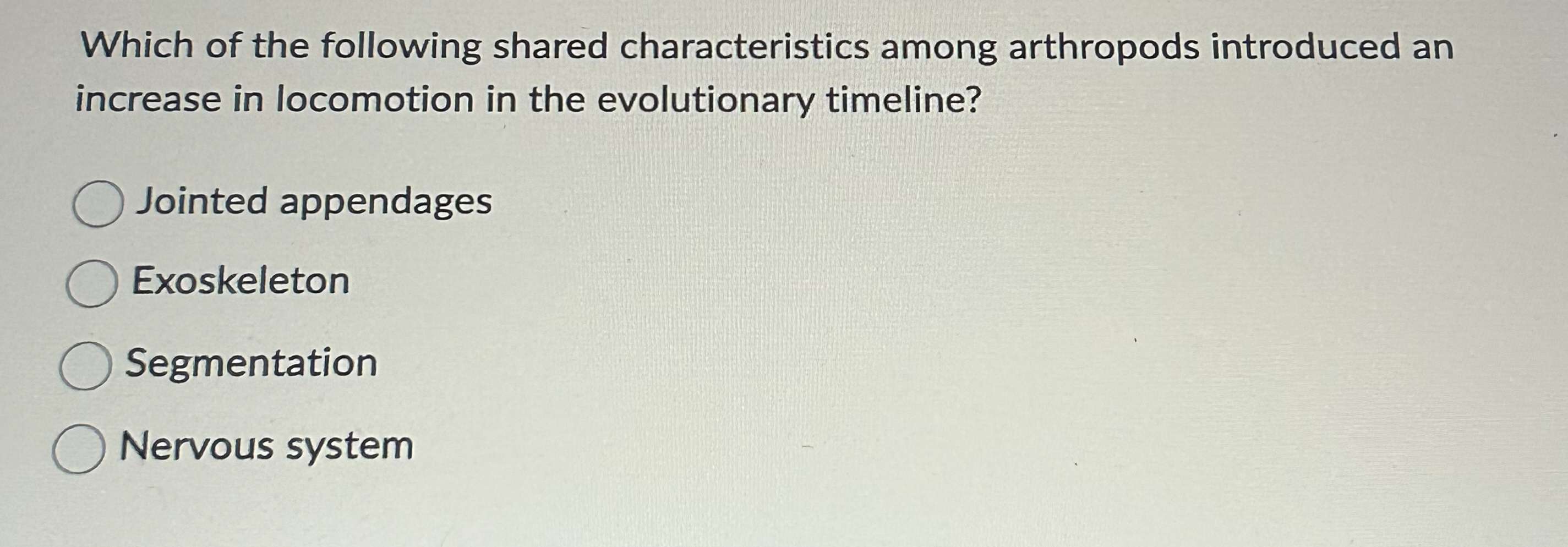 Solved Which of the following shared characteristics among | Chegg.com