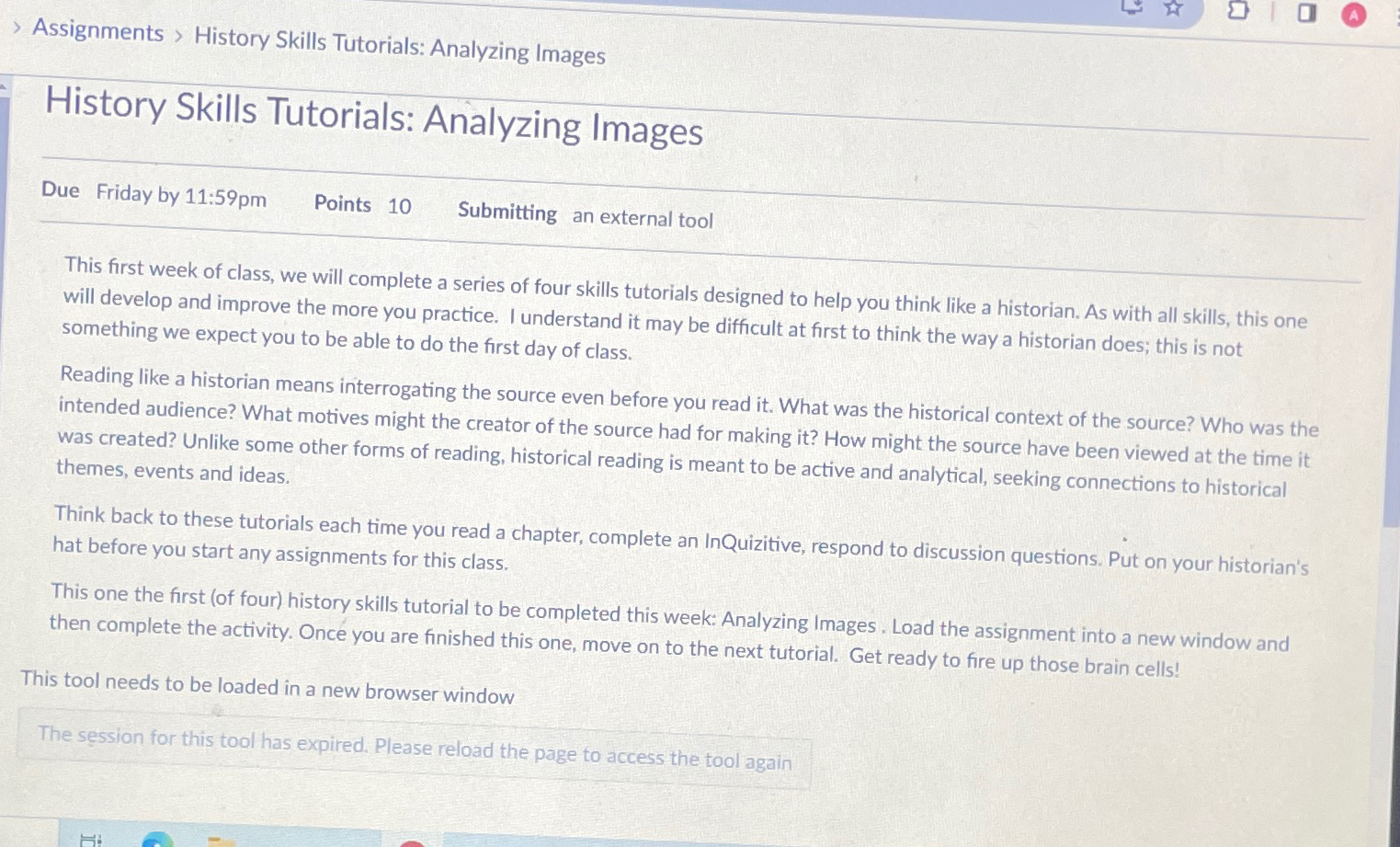 Solved Assignments > ﻿History Skills Tutorials: Analyzing | Chegg.com