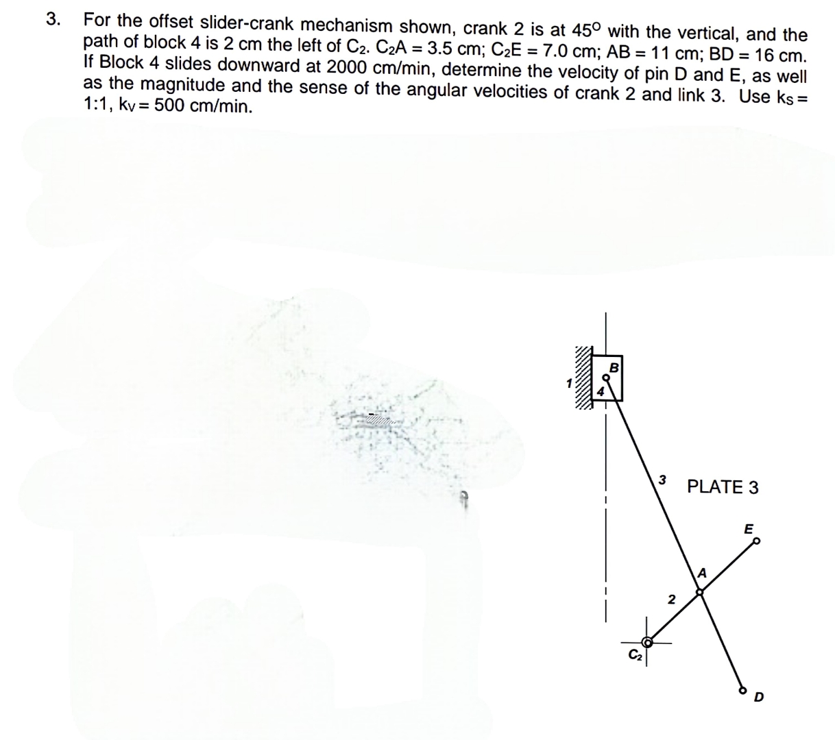 Solved DRAW AND SHOW THE REQUIRESFor the offset | Chegg.com