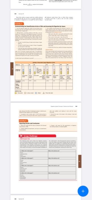 Lab #1 Biol 2312 lab reports chemical breakdown of | Chegg.com