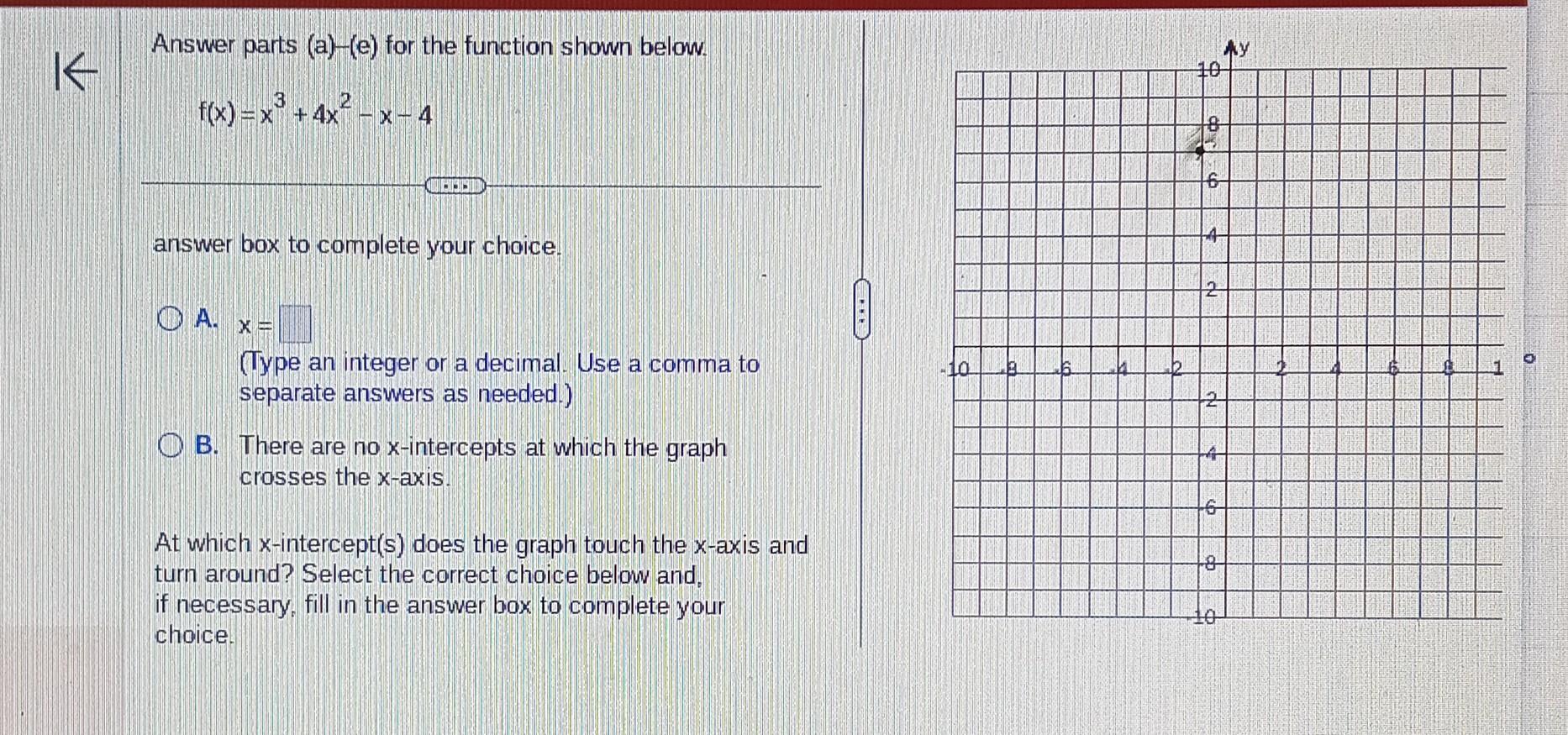 Solved Answer parts (a)-(e) for the function shown below. | Chegg.com