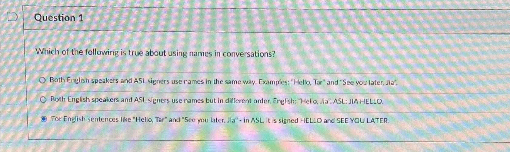 Solved Question 1Which of the following is true about using | Chegg.com