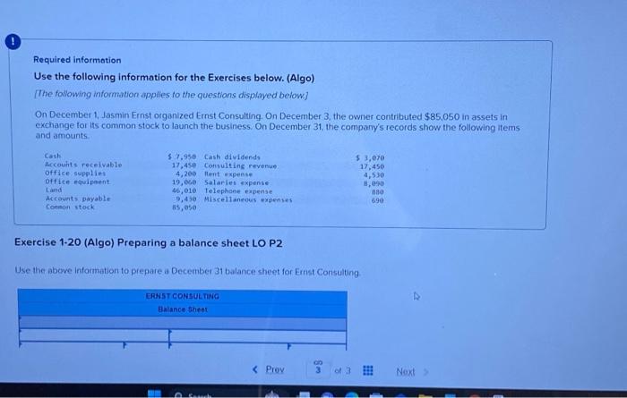 Solved Required informotion Use the following information | Chegg.com