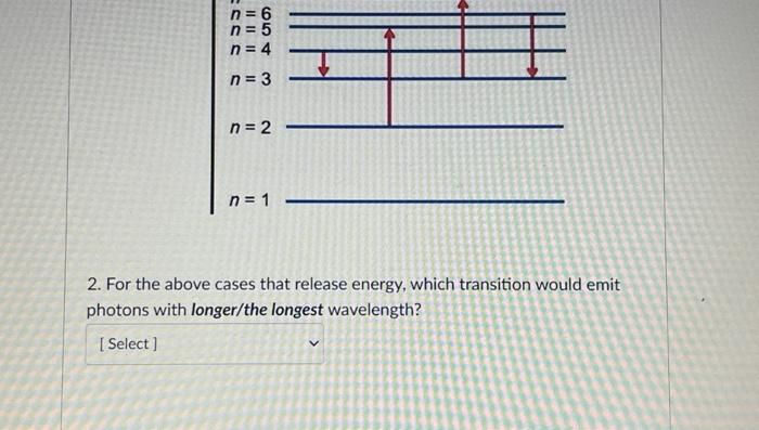 Solved 1 Consider The Following Four Cases Of Hydrogen