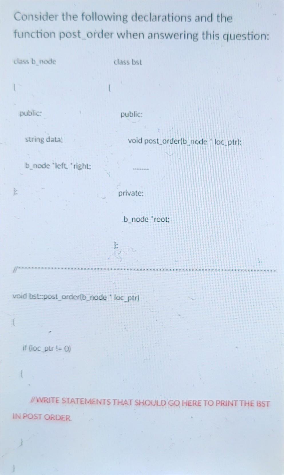 Solved Consider The Following Declarations And The Function 9382