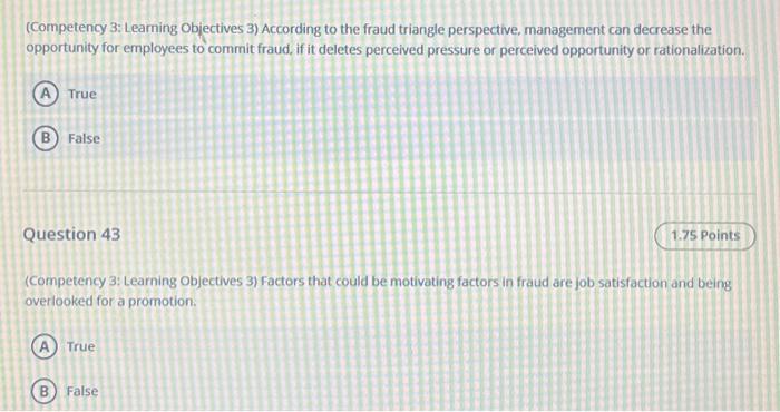 Solved (Competency 3: Leaming Objectives 3) According to the | Chegg.com