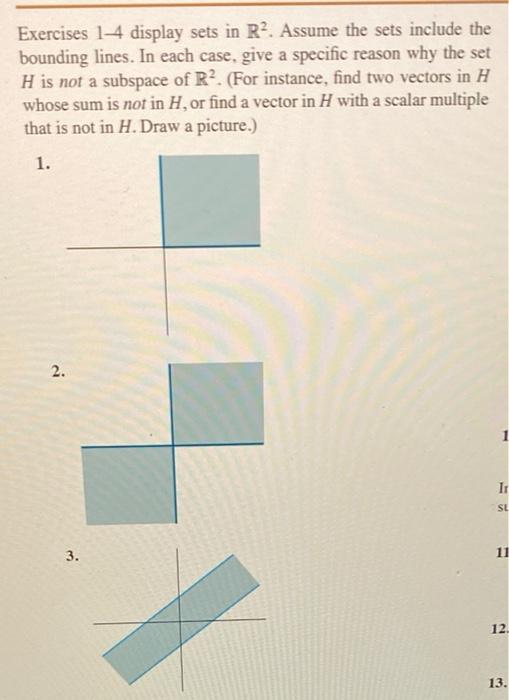 Solved Exercises 1-4 display sets in R?. Assume the sets | Chegg.com