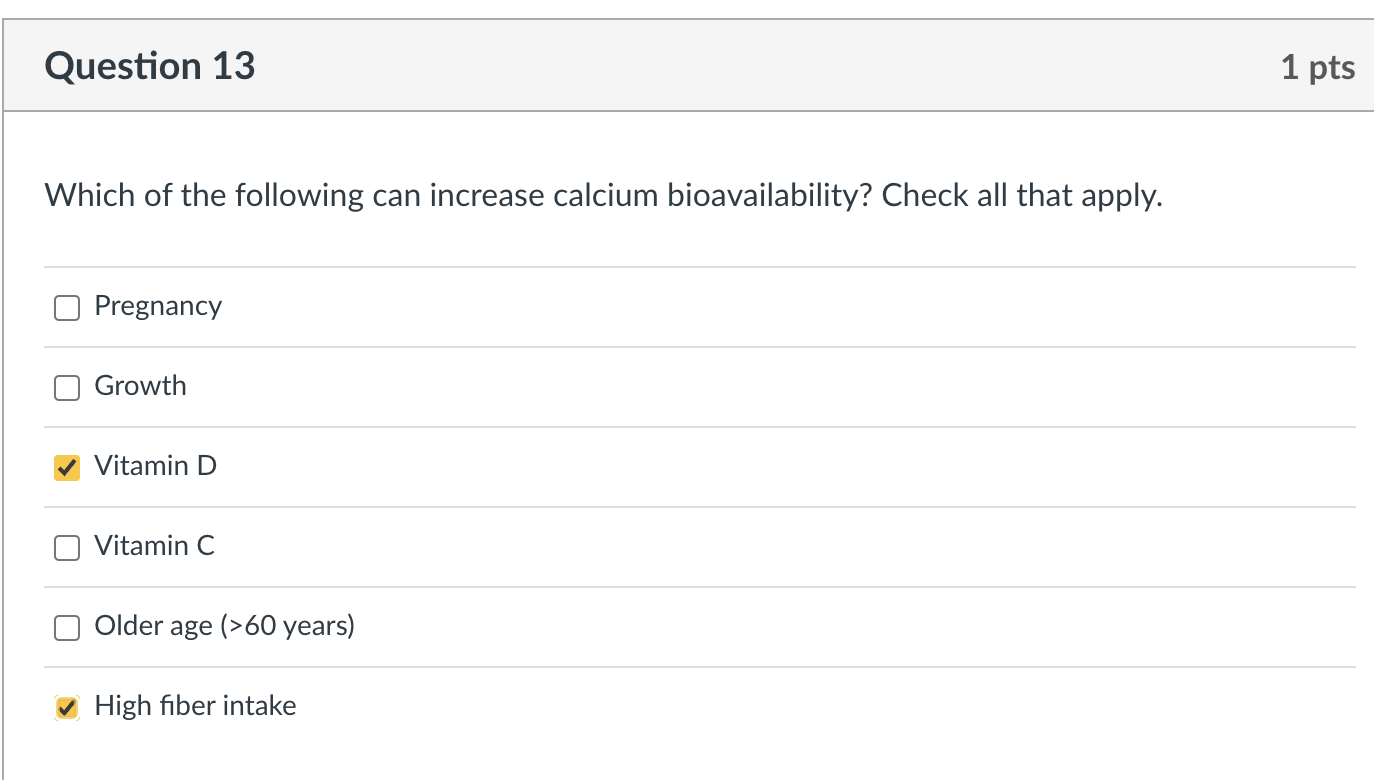 Solved Question 13Which of the following can increase | Chegg.com