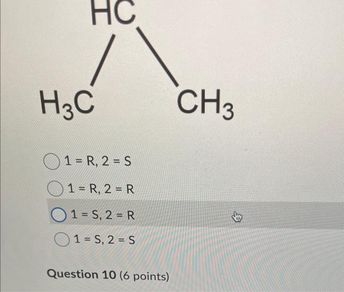 Solved What are the absolute configurations around the | Chegg.com