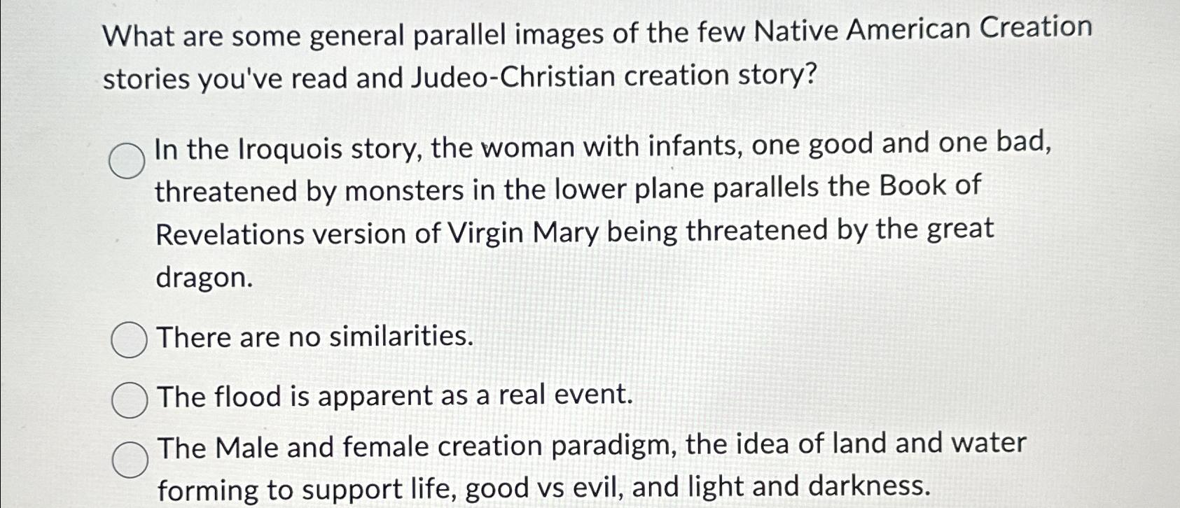 Solved What are some general parallel images of the few | Chegg.com