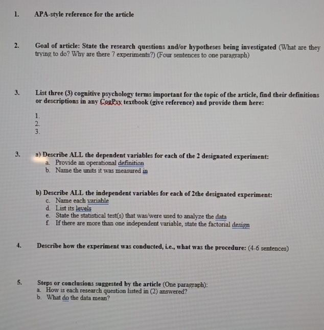 Solved The drawing effect: Evidence for reliable and robust | Chegg.com