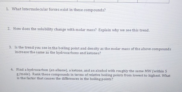 Solved Molecule Lewis Structure Molar mass Miscible or | Chegg.com