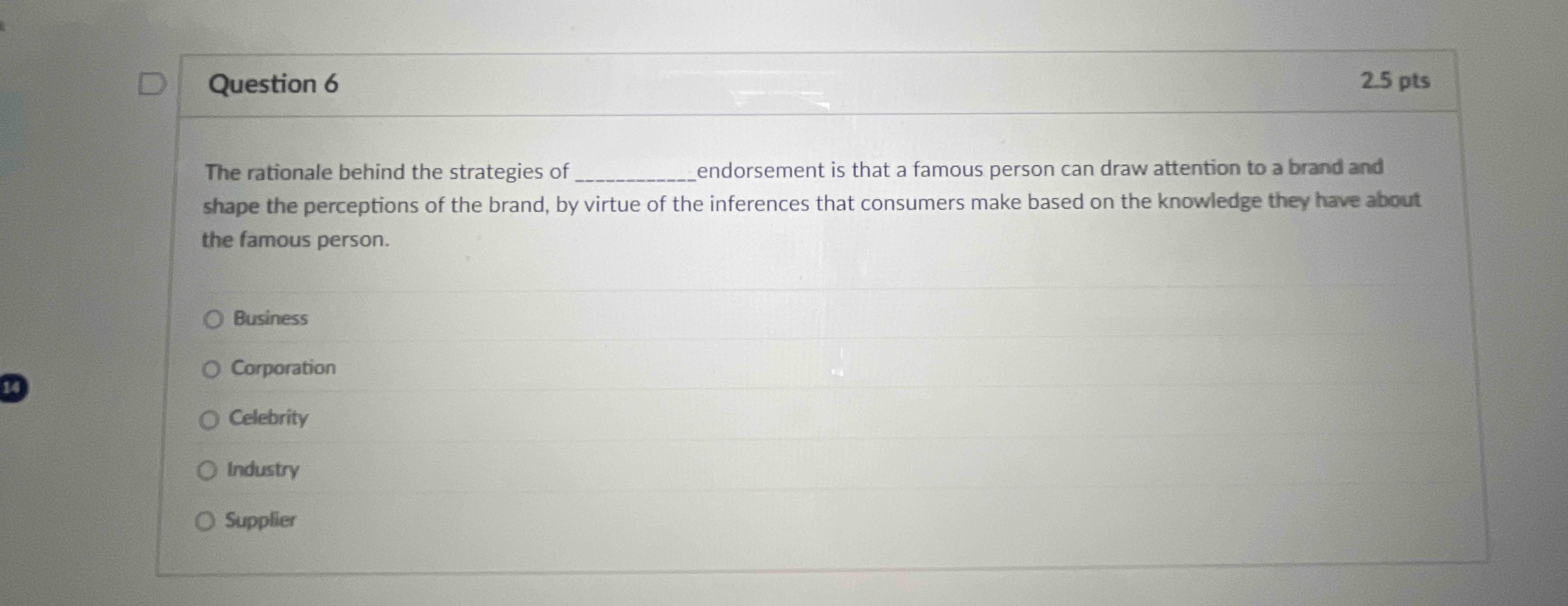 Solved Question 6The rationale behind the strategies of | Chegg.com