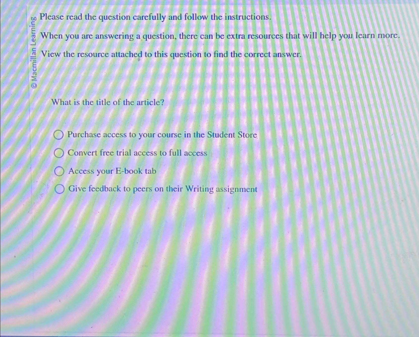 Solved of Please read the question carefully and follow the | Chegg.com