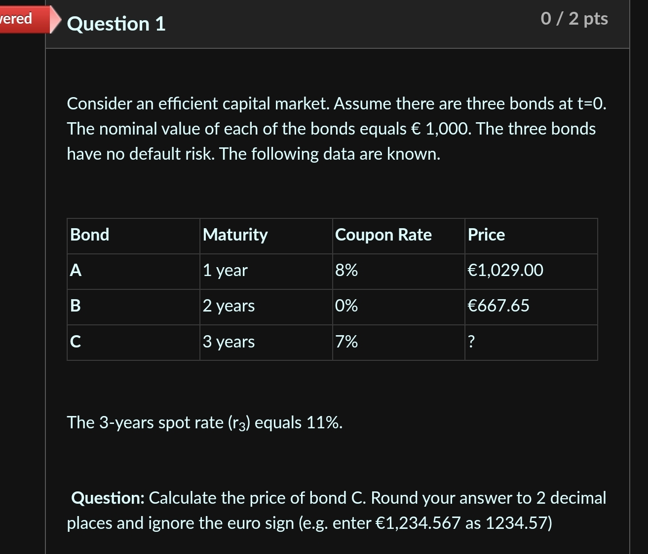 Solved Question 1Consider an efficient capital market. | Chegg.com