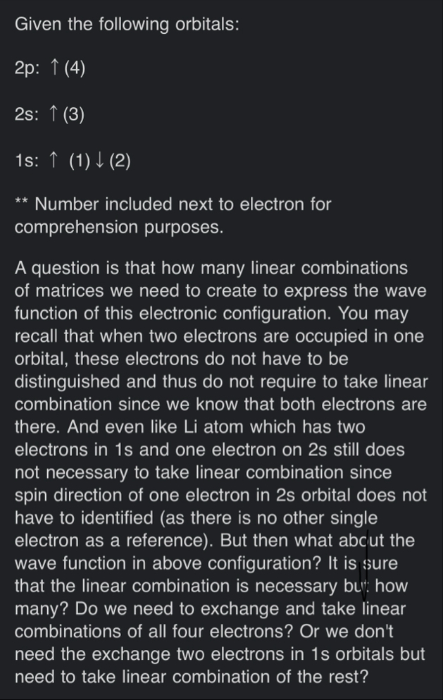 Solved Given the following orbitals:\( 2 ﻿p: | Chegg.com