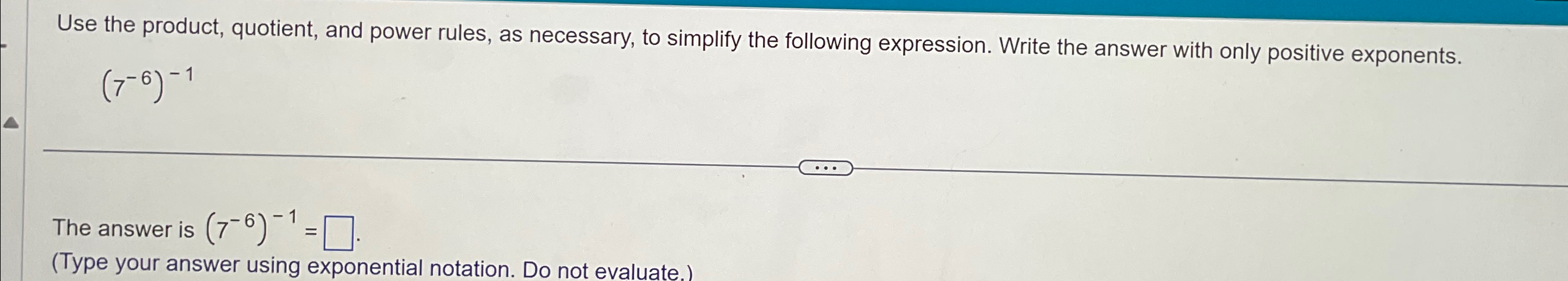 Use the product, quotient, and power rules, as | Chegg.com