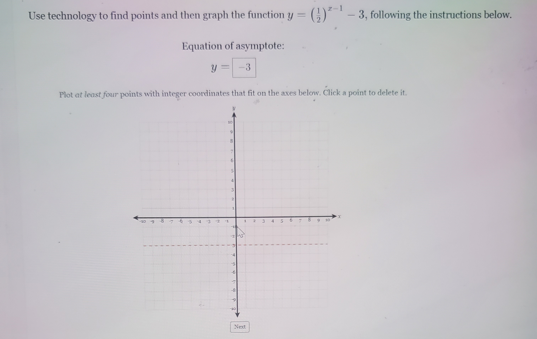 Solved Use technology to find points and then graph the | Chegg.com