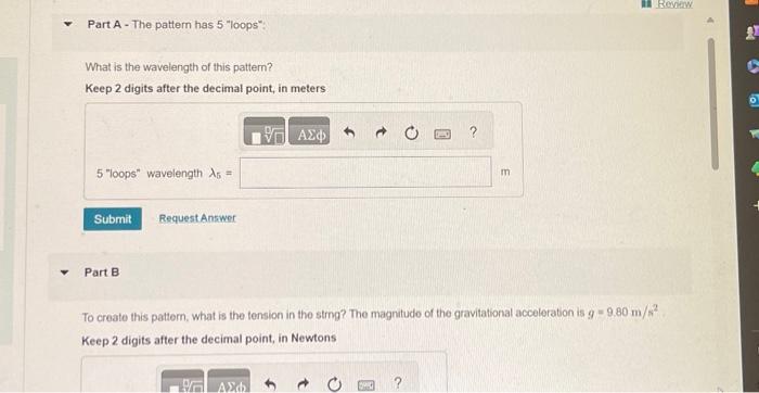 Solved Standing Waves on a string - Fixed Frequency Learning | Chegg.com