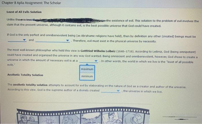Solved Chapter 8 Aplia Assignment: The Scholar Just as there | Chegg.com