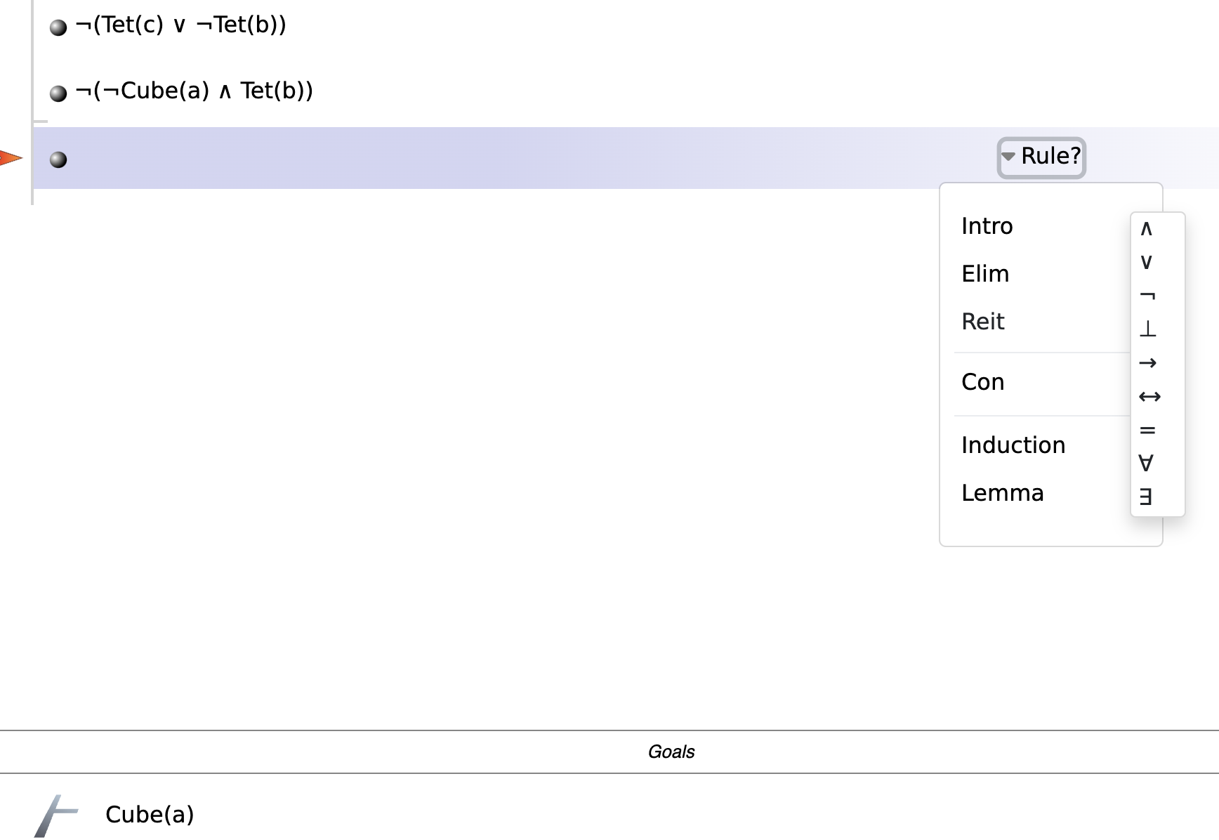 Solved need a fitch style proofs and subproofs using the | Chegg.com