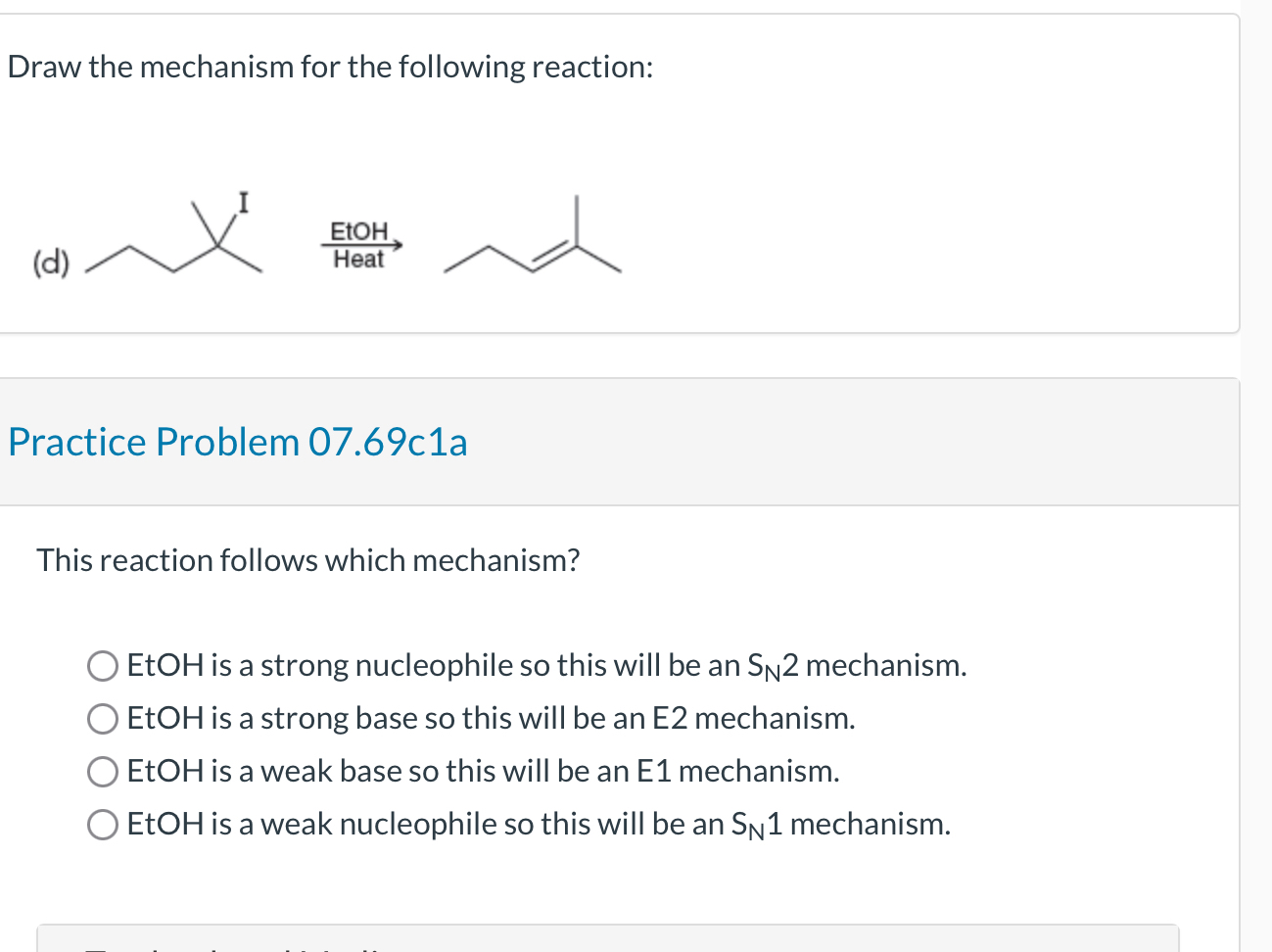 Solved by an EXPERT Draw the mechanism for the following | Chegg.com