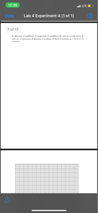 12:35 LTE Done Lab 4 Experiment 4 (1 of 1) Experiment | Chegg.com