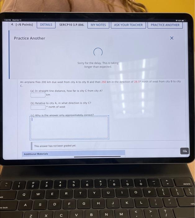 Solved ab 1:24 PM Wed Oct 11 is lock 4. [-/6 Points] | Chegg.com