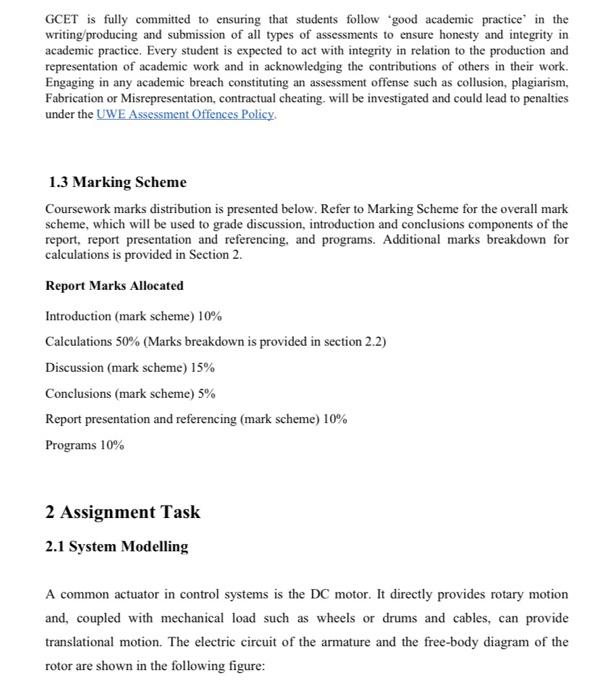 Assignment Details 1.1 Coursework Objectives A | Chegg.com