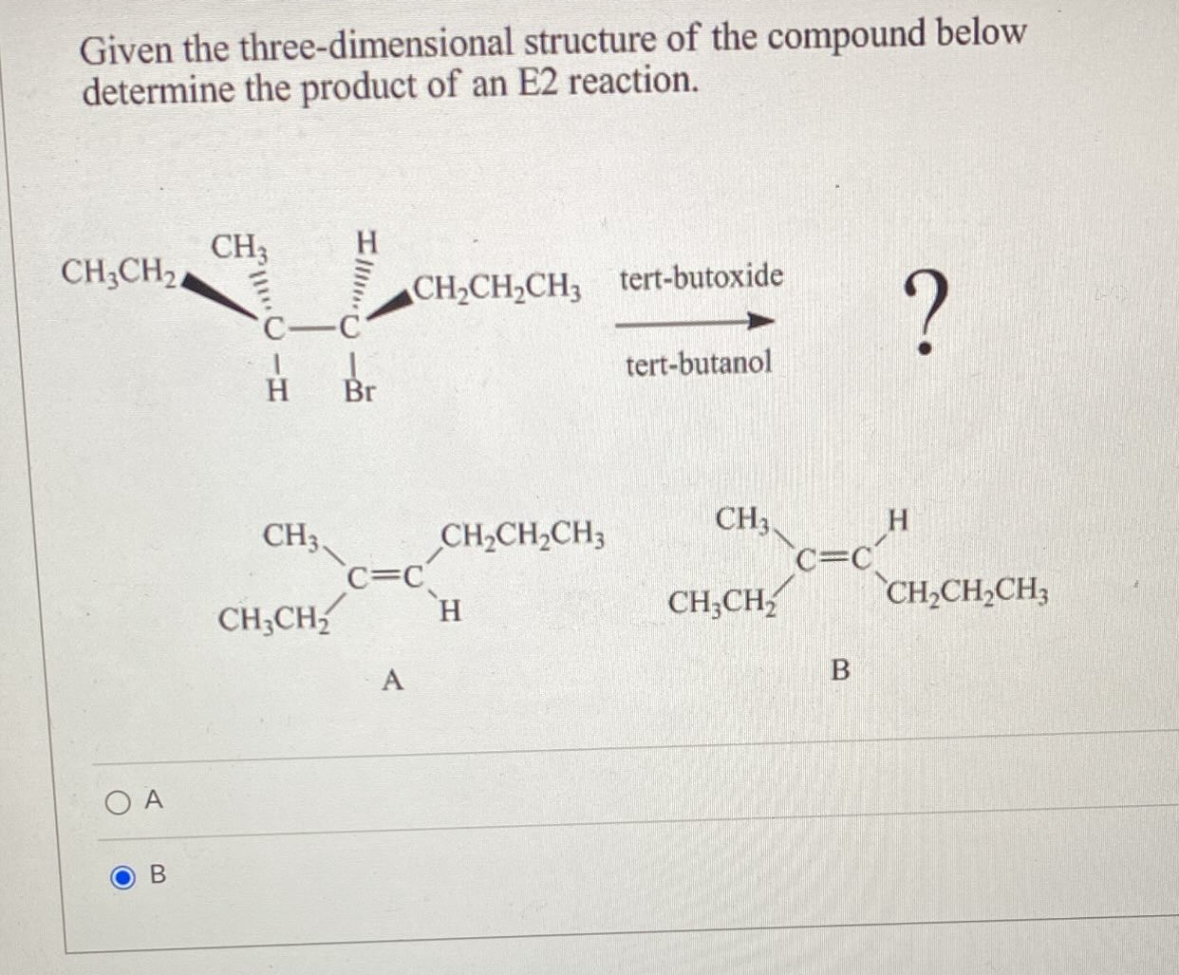 Solved Given the three-dimensional structure of the compound | Chegg.com