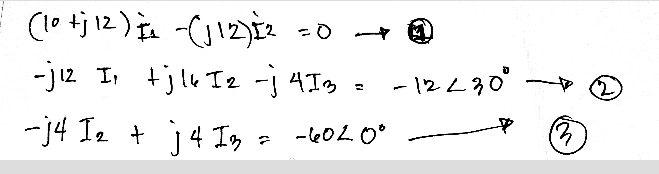 Solved find the i1, i2 , i3 using determinants(matrix.) or | Chegg.com