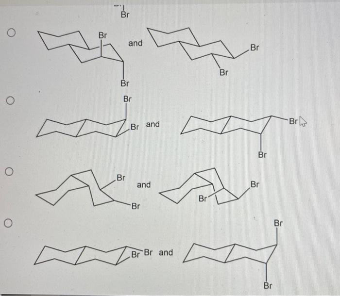 Solved Anti-addition of bromine to the chiral bicyclic | Chegg.com