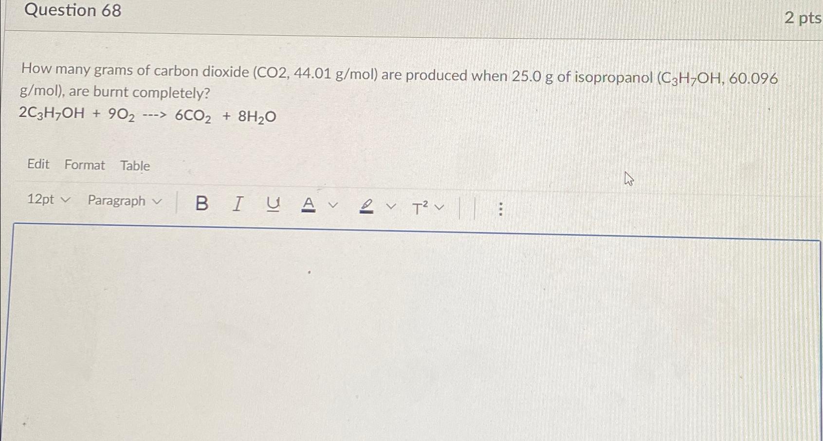 Solved NEED ASAP Question 682ptsHow many grams of carbon | Chegg.com Solved NEED ASAP Question 682ptsHow many grams of carbon | Chegg.com