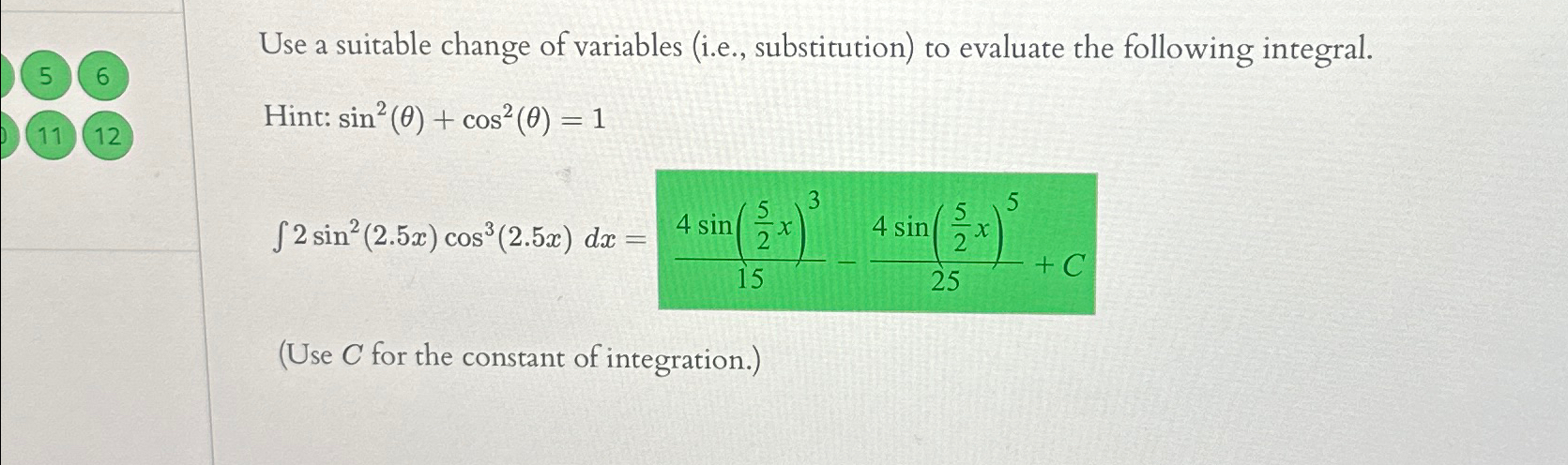 Solved Use a suitable change of variables (i.e., | Chegg.com