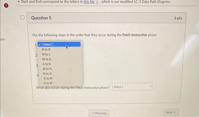 Put the following steps in the order that they occur | Chegg.com