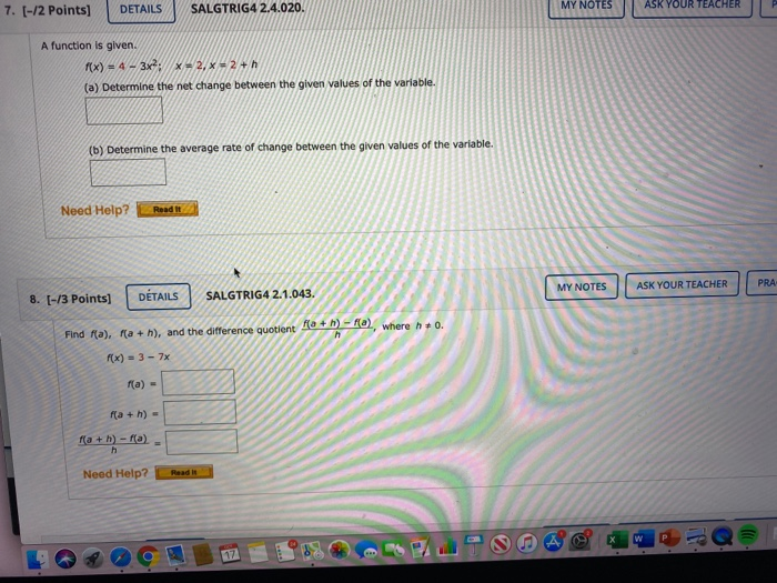 Solved 6. (-/5 Points] DETAILS SALGTRIG4 2.3.049. MY NOTES | Chegg.com