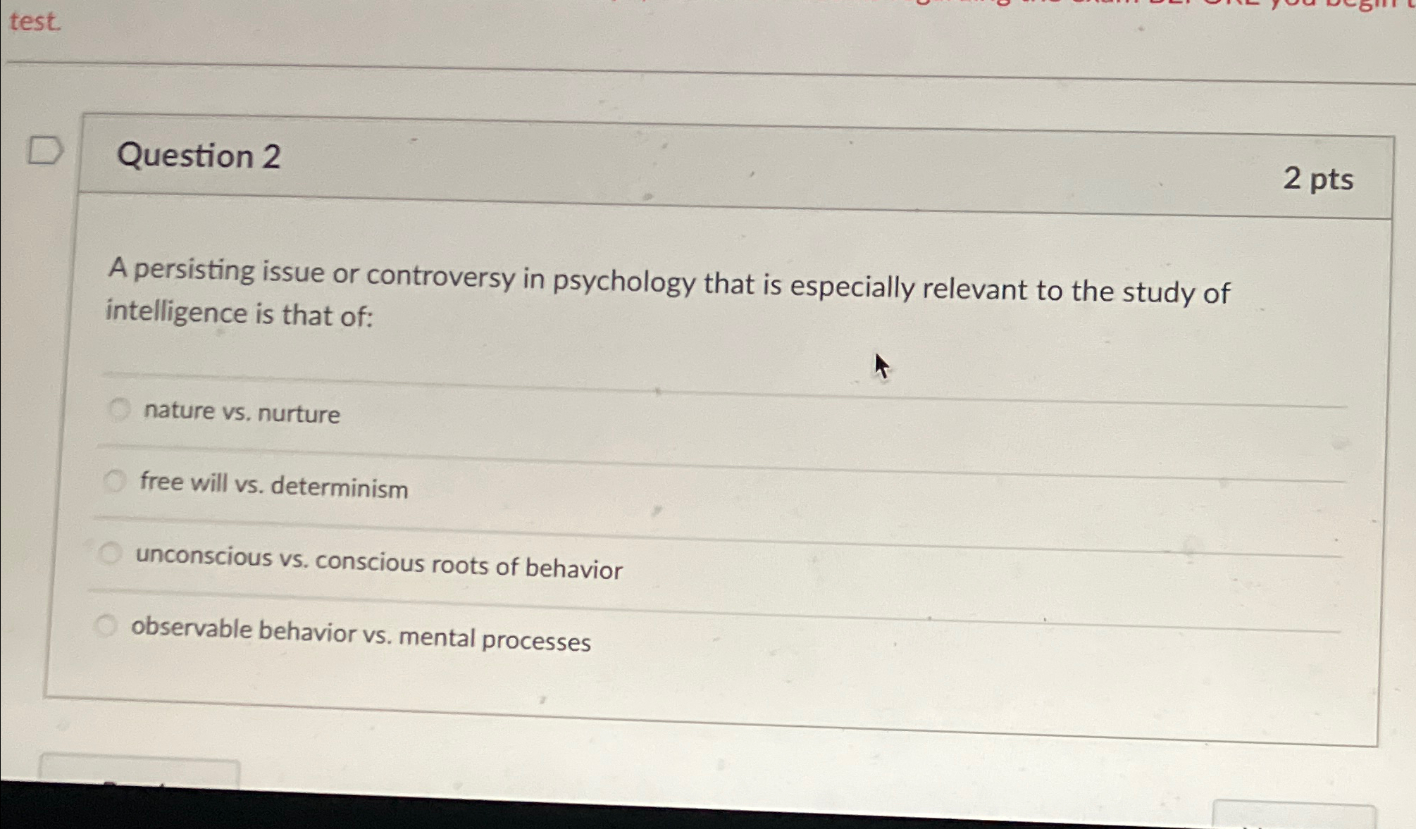 Solved Question 22 ﻿ptsA persisting issue or controversy in | Chegg.com