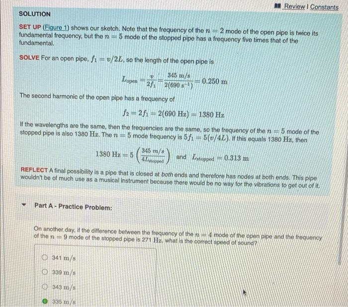 Solved Let's now apply our equations for the normal modes of | Chegg.com