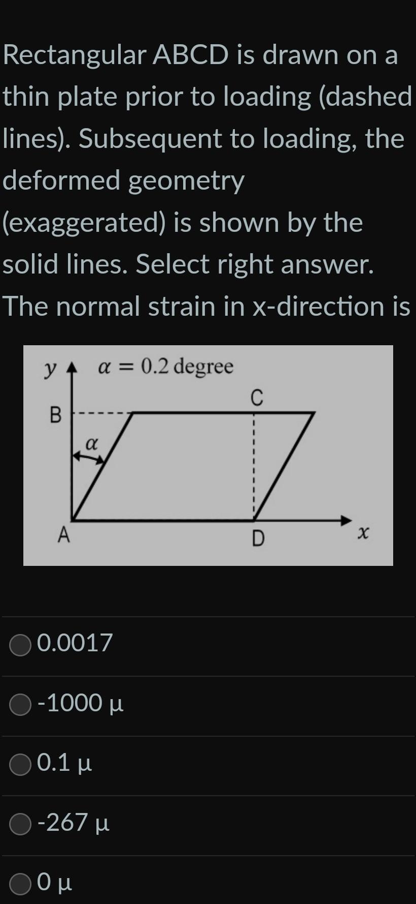 Solved Rectangular ABCD is drawn on a thin plate prior to | Chegg.com