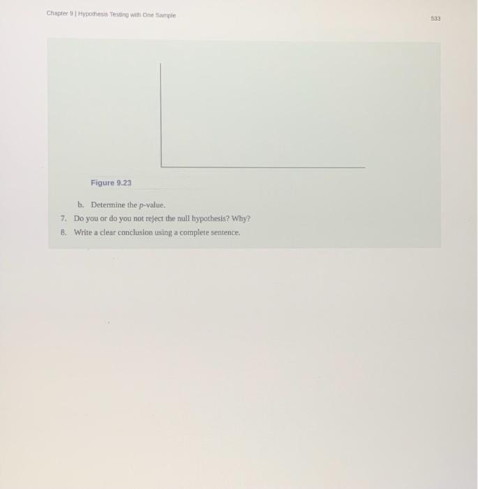 Solved 9.1 Hypothesis Testing of a Single Mean and Single | Chegg.com