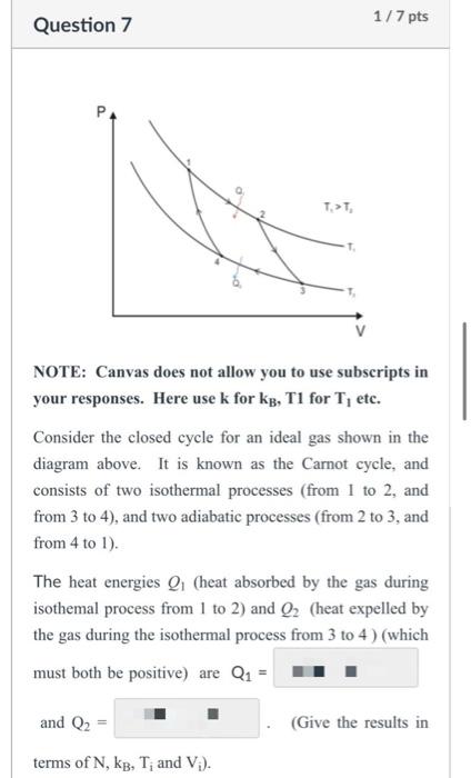 Solved NOTE: Canvas does not allow you to use subscripts in | Chegg.com