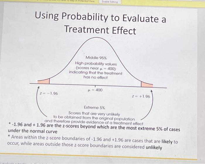Solved in Protected View Enable Editing Using Probability | Chegg.com