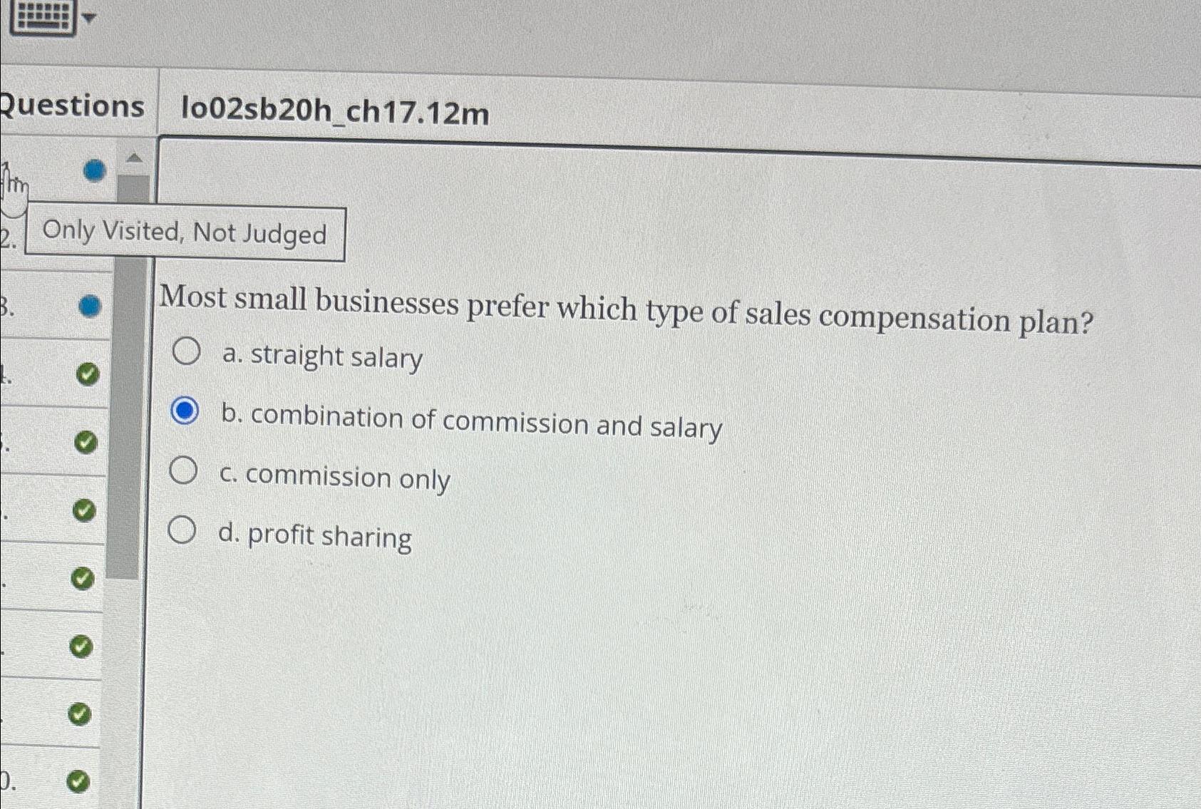 Solved Only Visited, Not JudgedMost small businesses prefer | Chegg.com