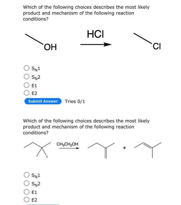 Which of the following is the best nucleophile in | Chegg.com
