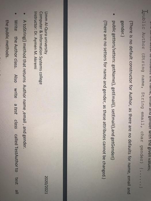 Solved Lab 05: Object Oriented Programming Objectives: | Chegg.com