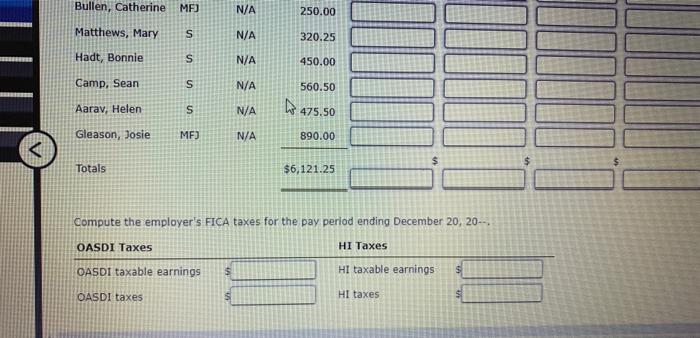 To use the wage-bracket method for Manual Payroll | Chegg.com